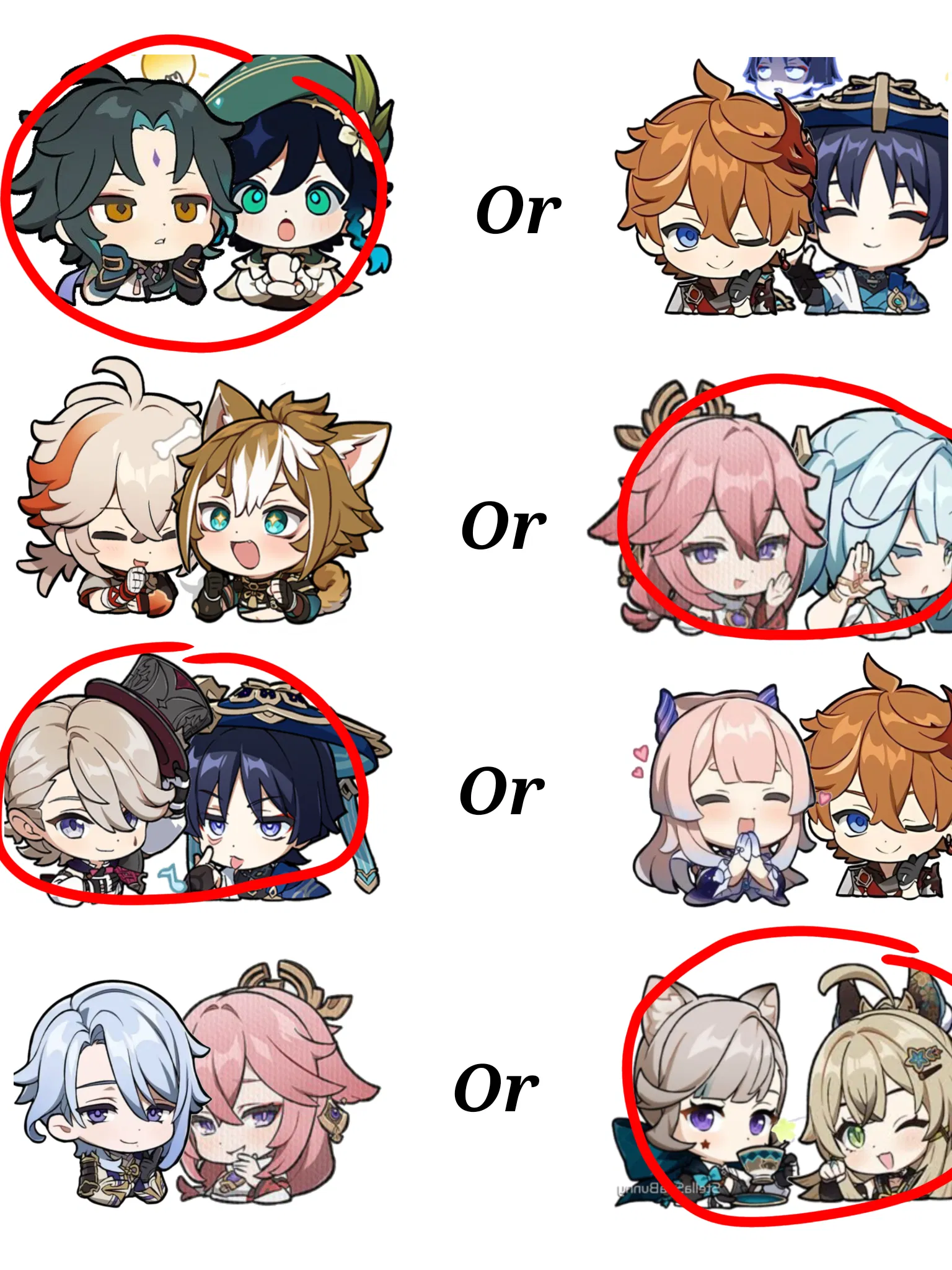 Rarepairs!! Genshin Impact | HoYoLAB