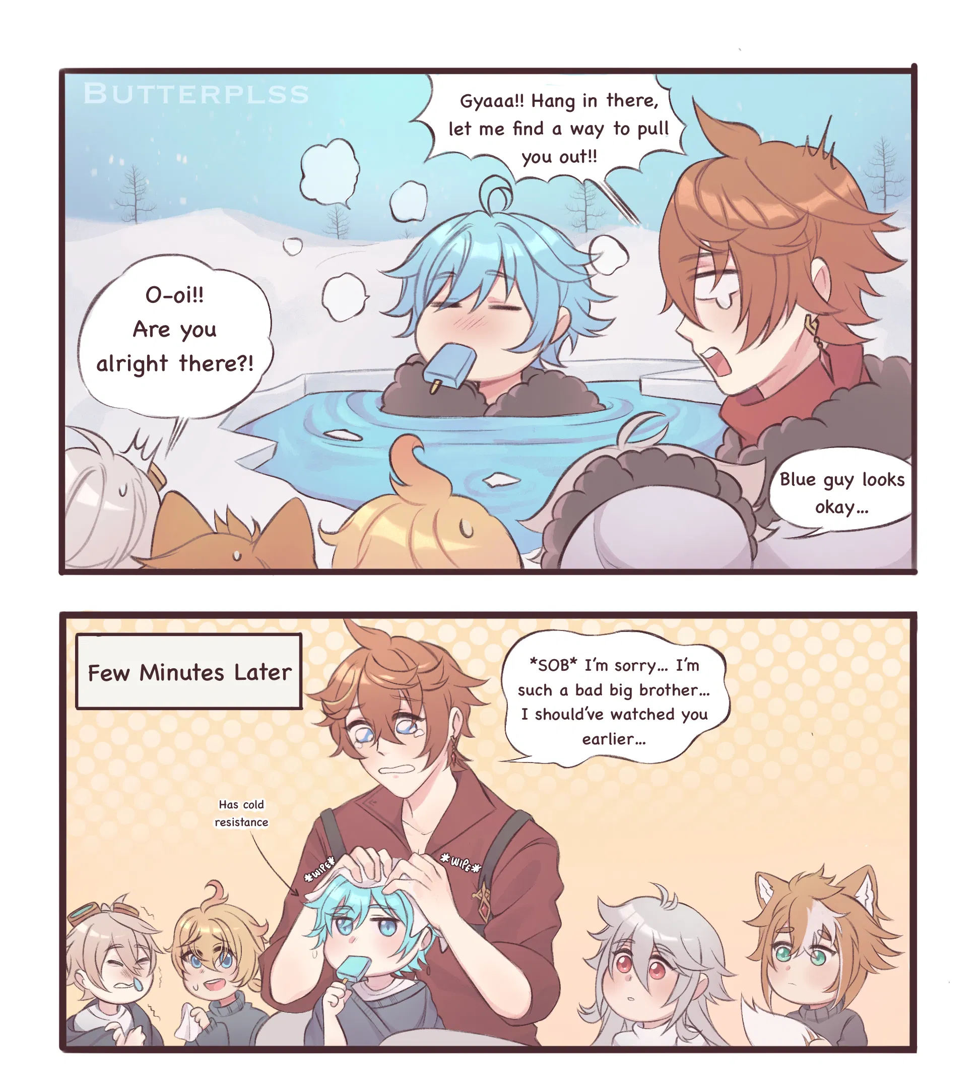 (Another) Big Brother Childe Short Comic Genshin Impact | HoYoLAB