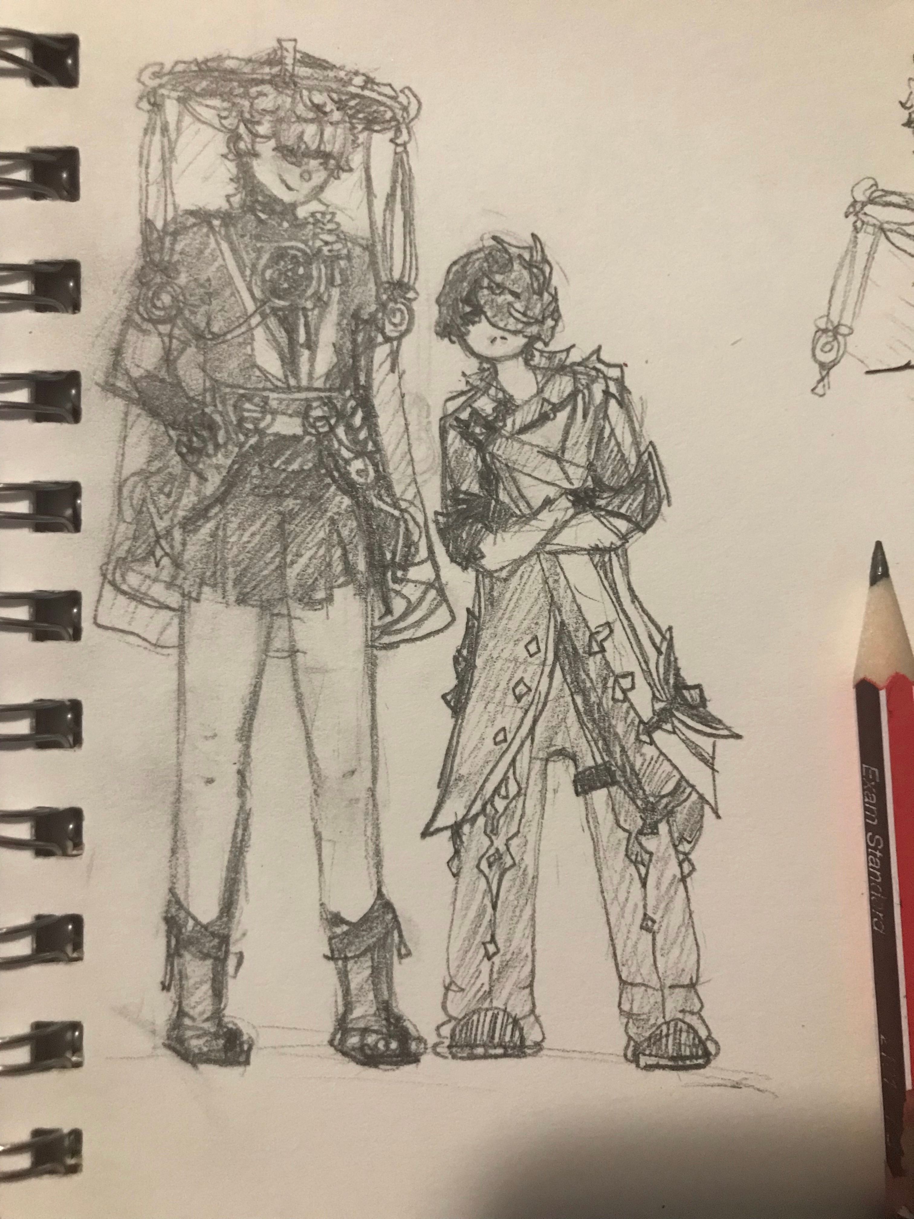 Harbinger Outfit Swap Genshin Impact | HoYoLAB