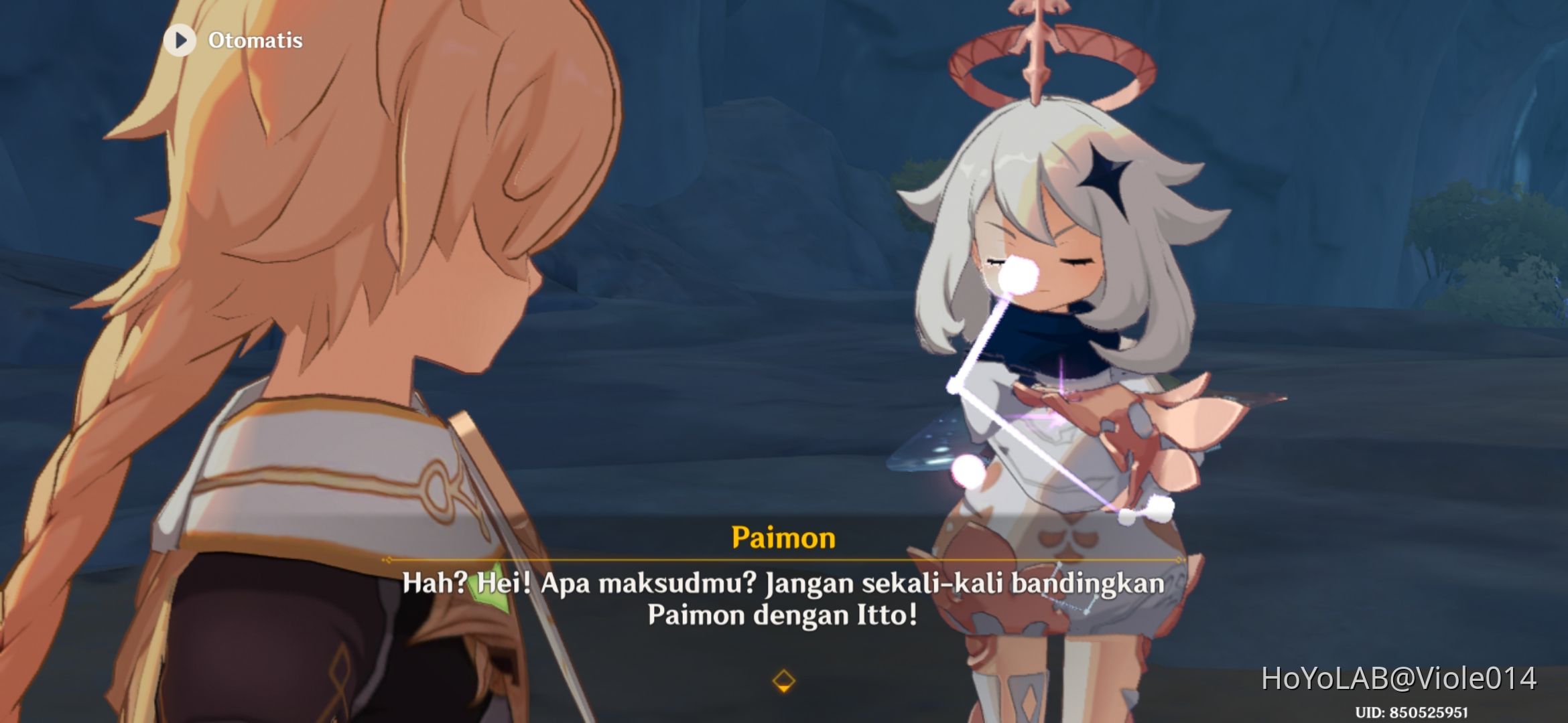 Itto dan Paimon Genshin Impact | HoYoLAB