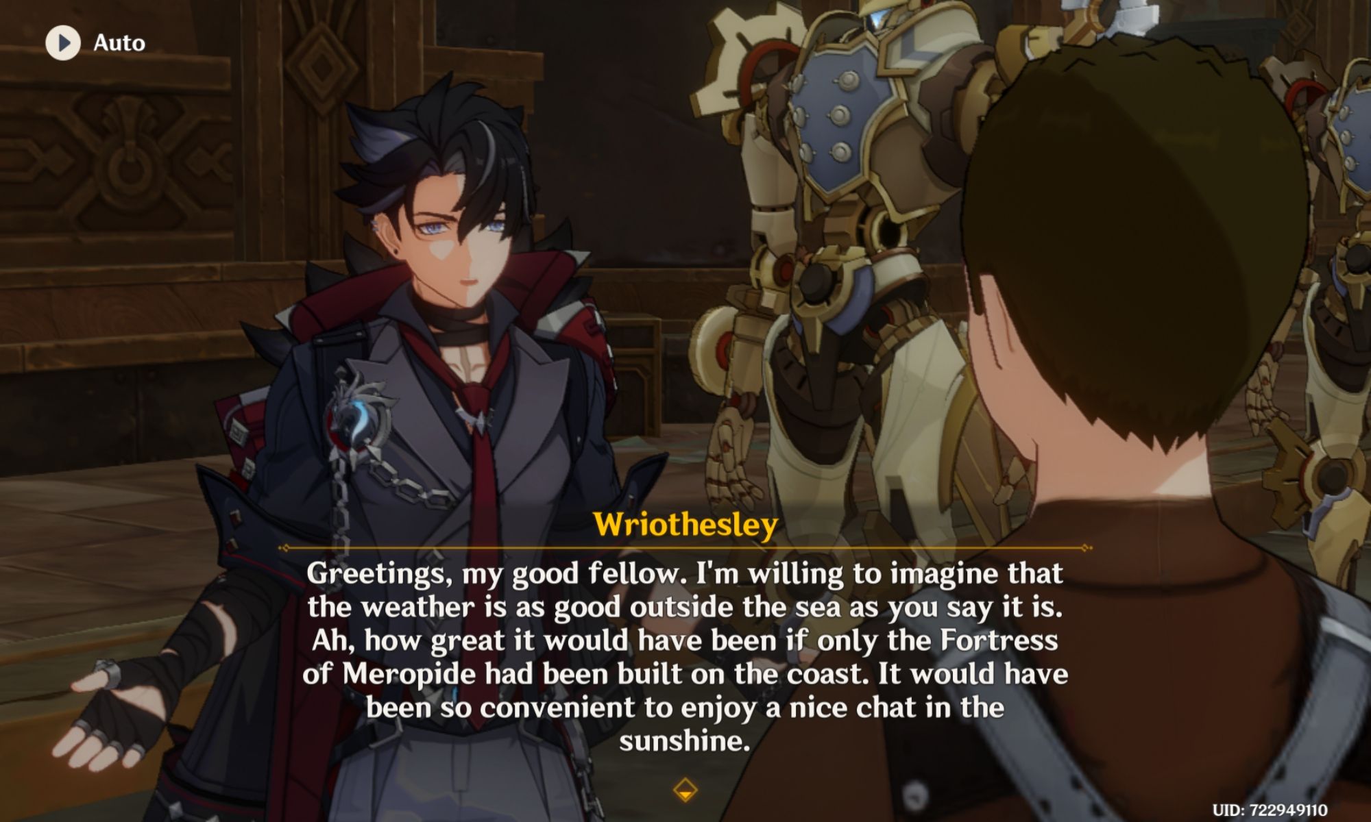 Wriothesley explains how the life in Fortress of Meropide works Genshin ...