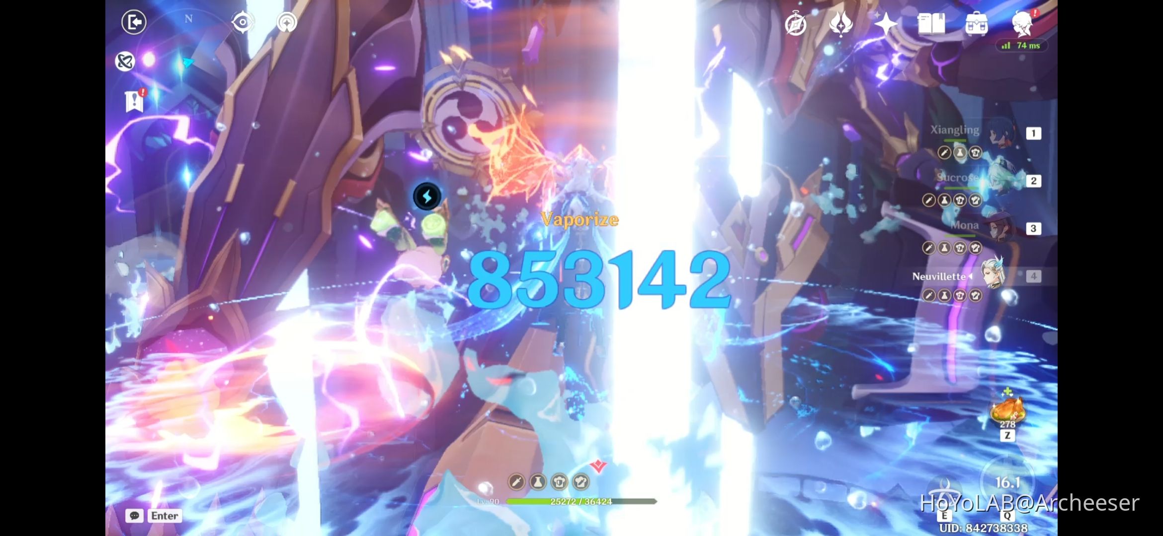 Neuvillette nuke showcase Genshin Impact | HoYoLAB