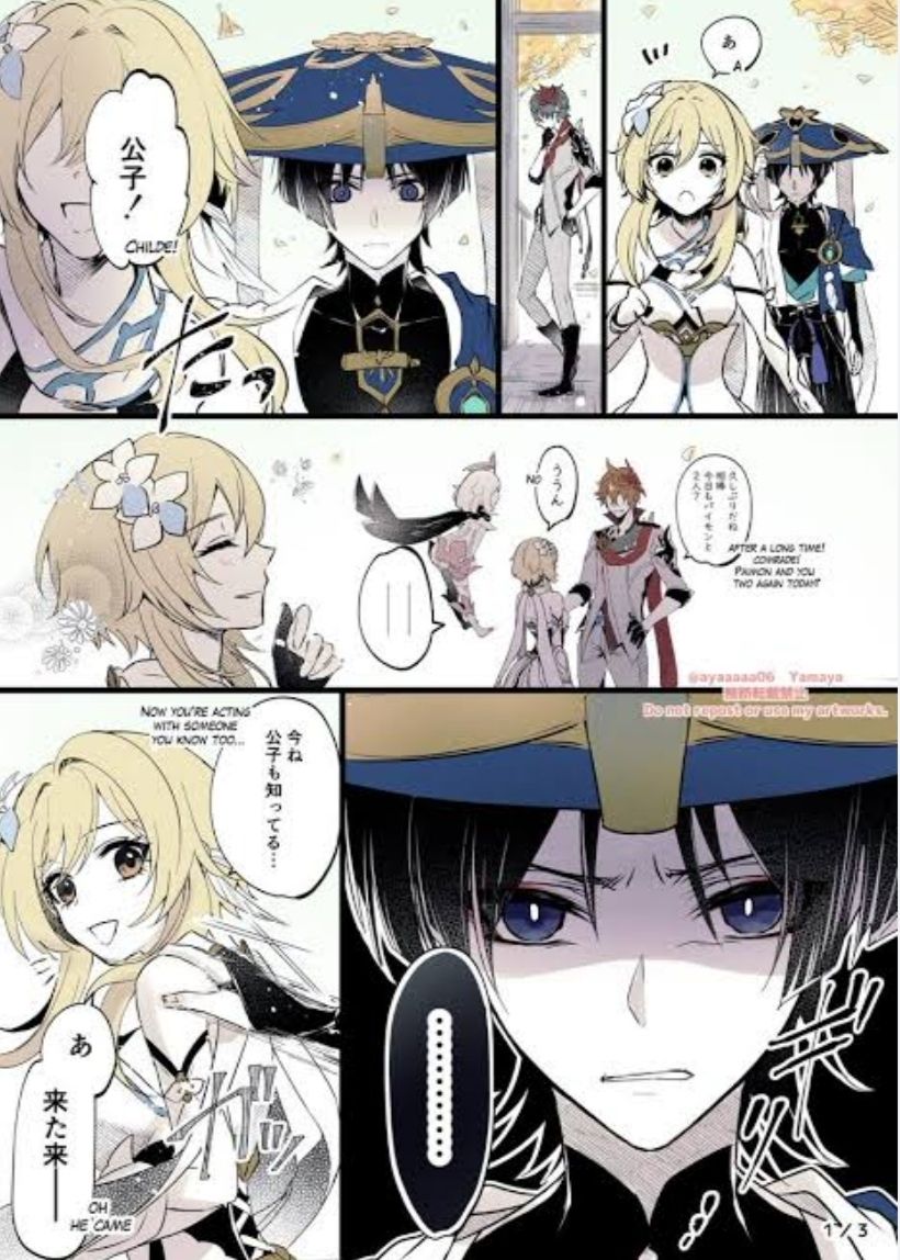 Scaralumi fancomic (read from right to left) Genshin Impact | HoYoLAB