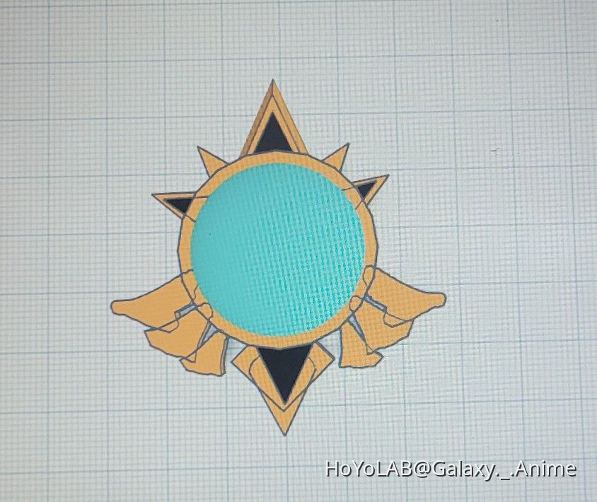 Modeled an Anemo vision Genshin Impact | HoYoLAB