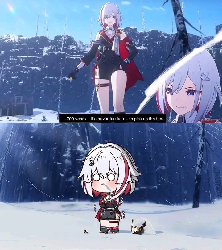 Topaz and Numby on Belobog. Honkai: Star Rail | HoYoLAB