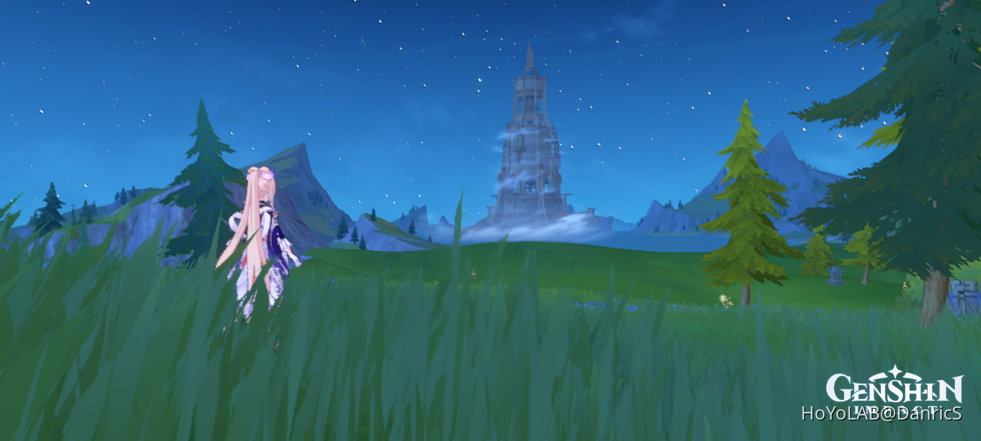 A very interesting building.... Genshin Impact | HoYoLAB