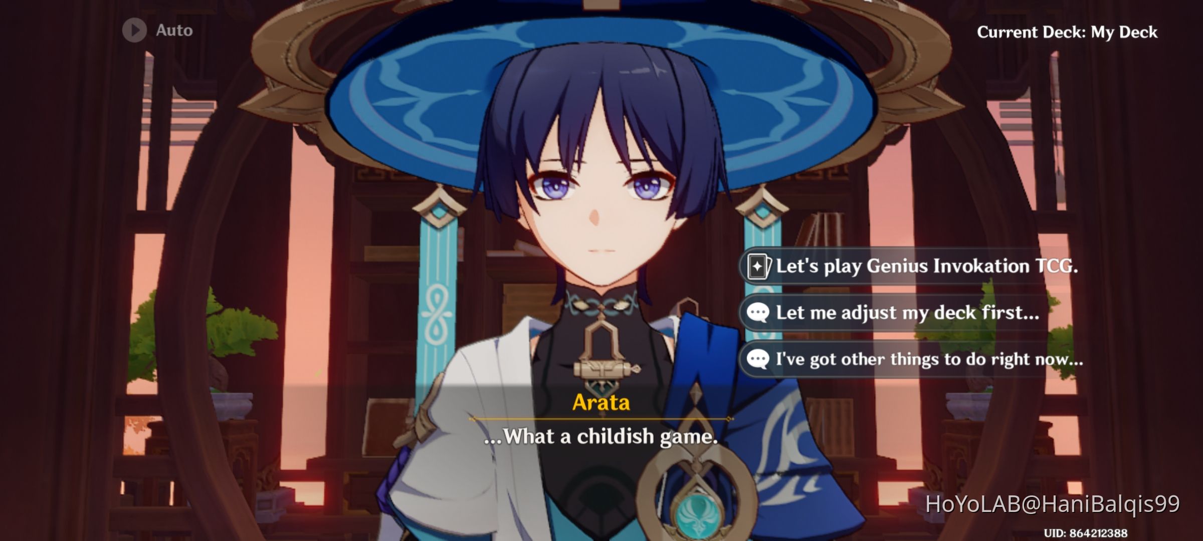 TCG Wanderer card skin Genshin Impact | HoYoLAB