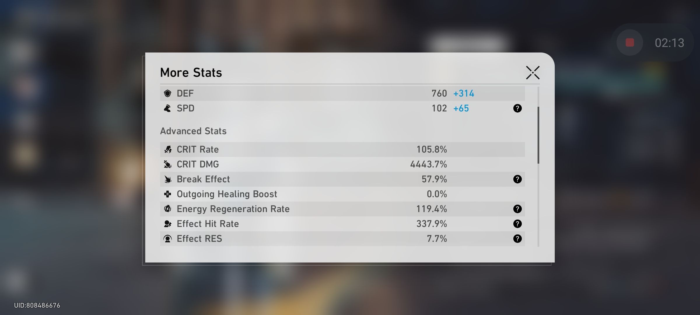 4,400 CRIT DMG = 6.4 MILLION DMG E0S4 Fall of Aeon IMBIBITOR LUNAE ...