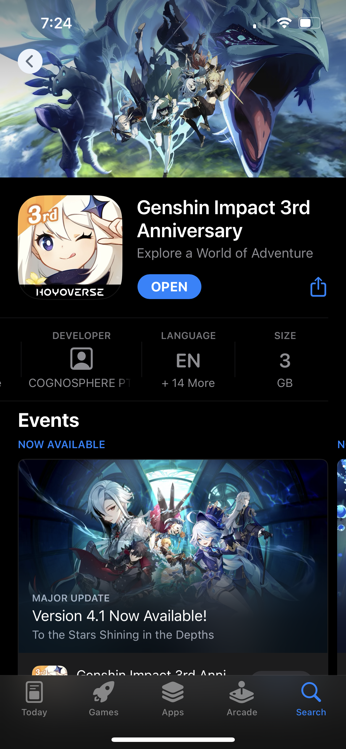 App Store be lying Genshin Impact | HoYoLAB