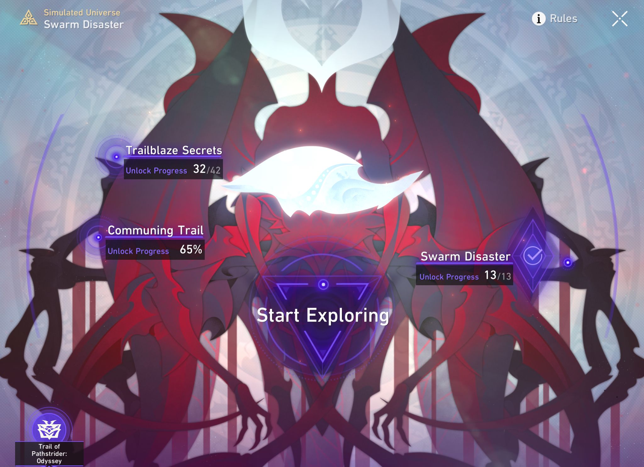 My progress in swarm disaster Honkai: Star Rail | HoYoLAB