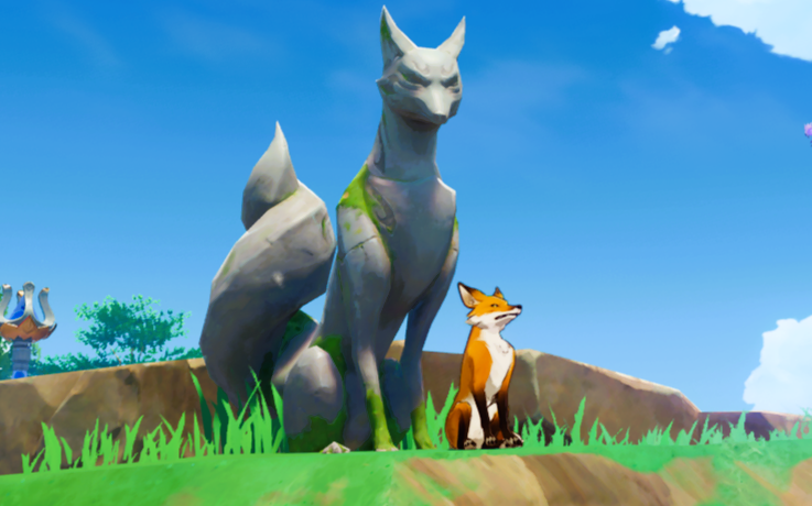 cute fox with his father Genshin Impact | HoYoLAB