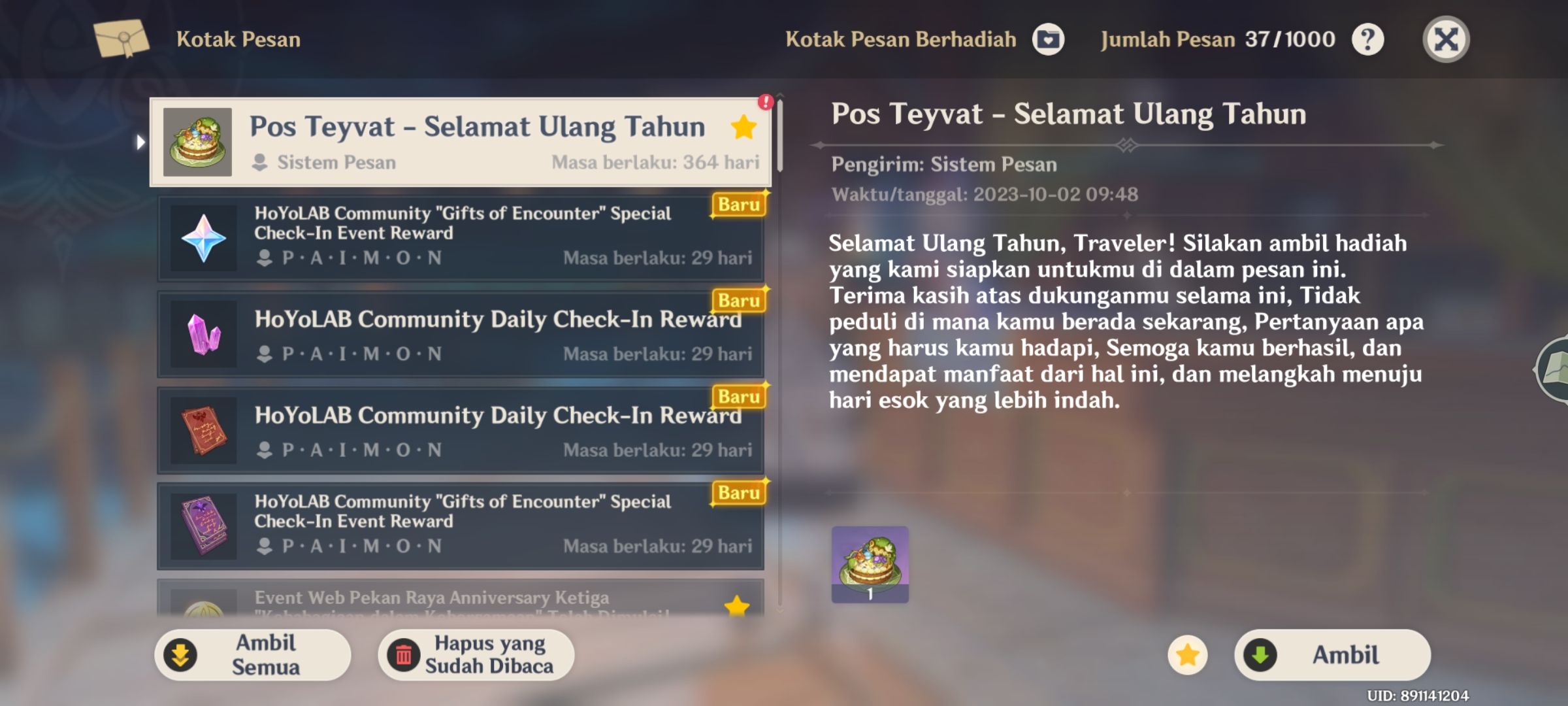 yeyyy Genshin Impact | HoYoLAB