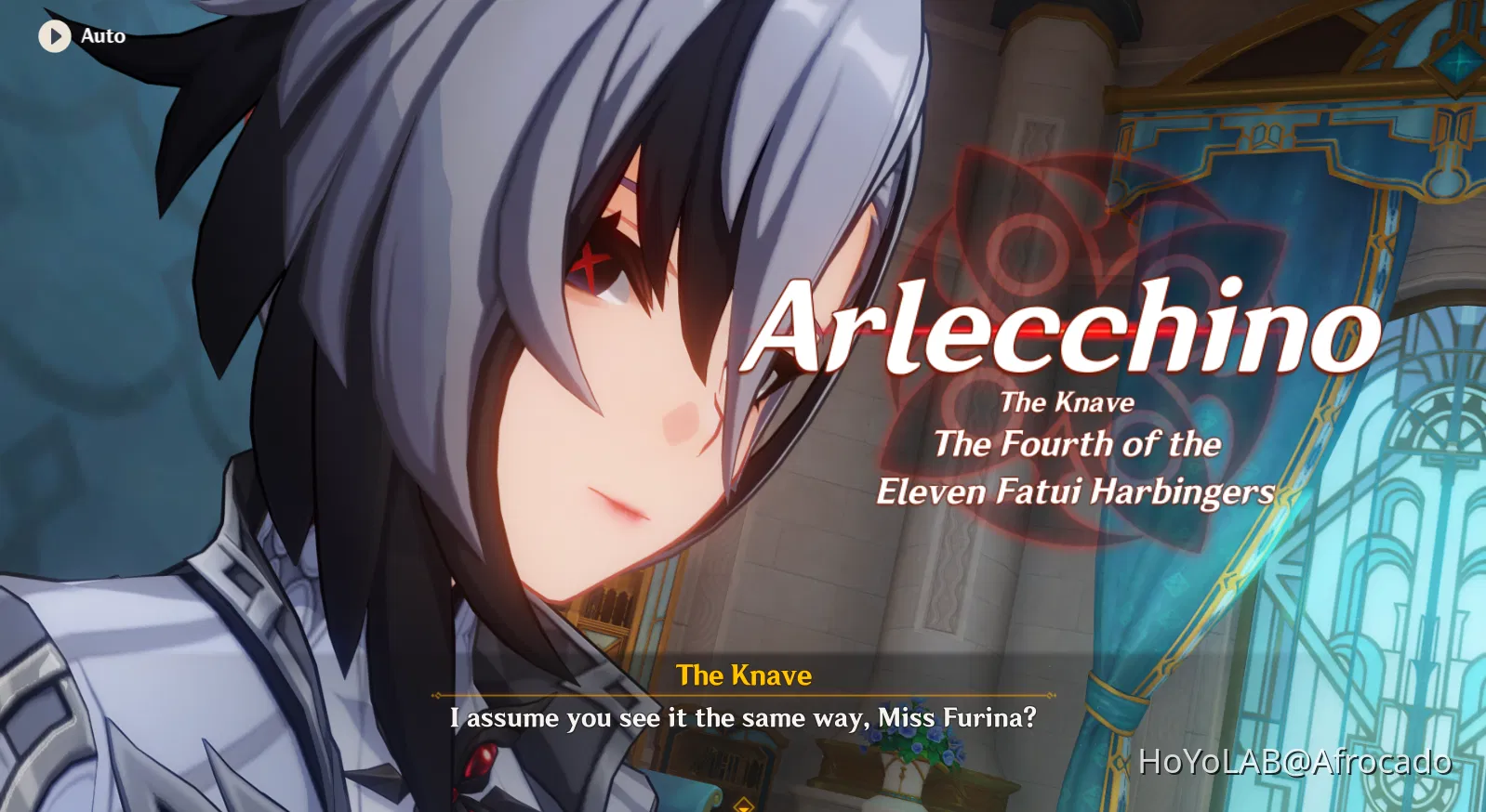 SO EXCITING!!! We finally meet our 5th Harbinger to date ingame ...