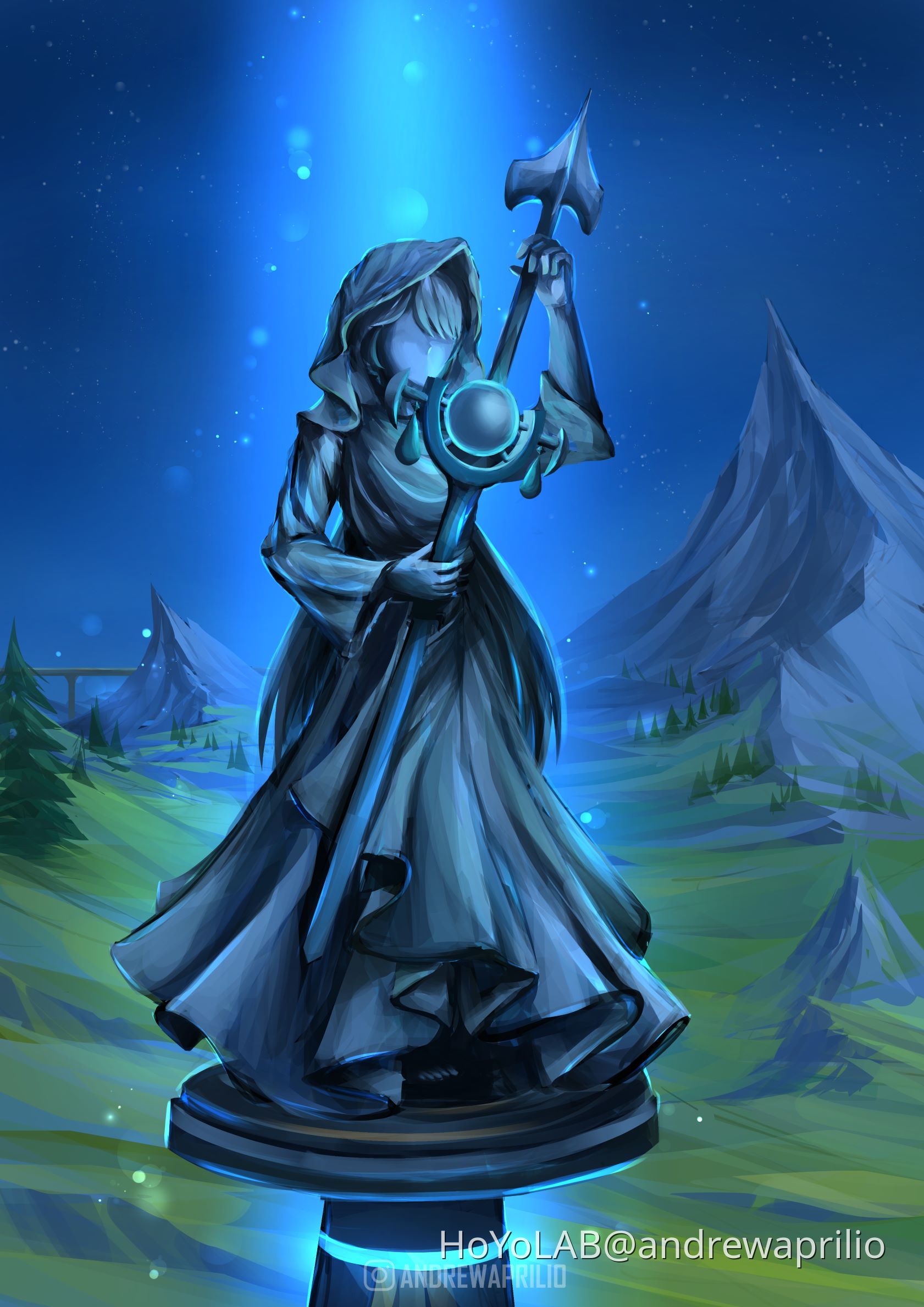 definitely my favorite version of Statue of Seven Genshin Impact | HoYoLAB