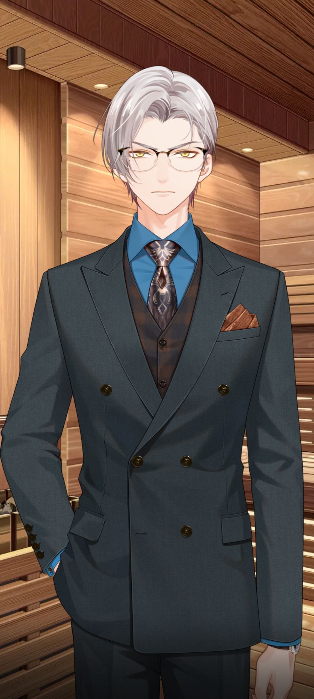 Vyn's expression in Chapter 10 Tears of Themis | HoYoLAB