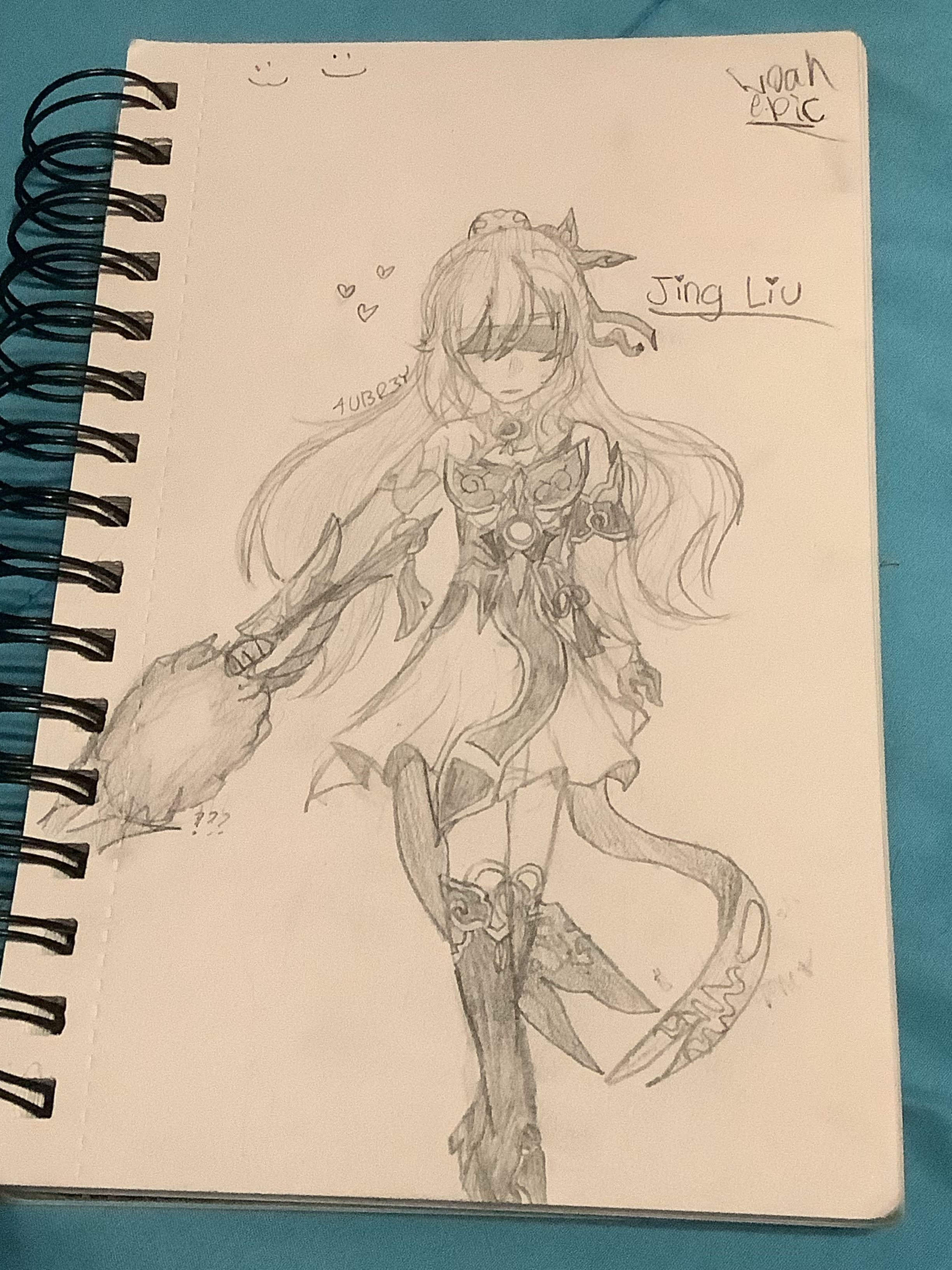 Jingliu sketch! Honkai: Star Rail | HoYoLAB