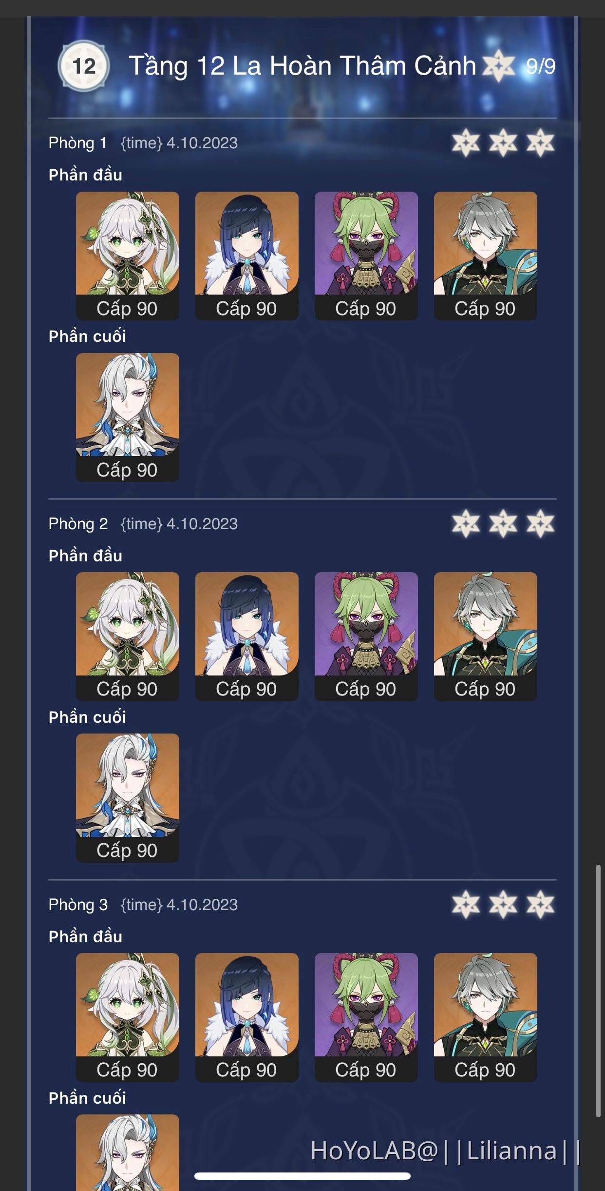 Lần đầu tiên thử cầm 1 char solo abyss 12 Genshin Impact | HoYoLAB