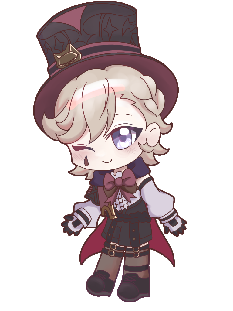 Lyney keychain!! Genshin Impact | HoYoLAB