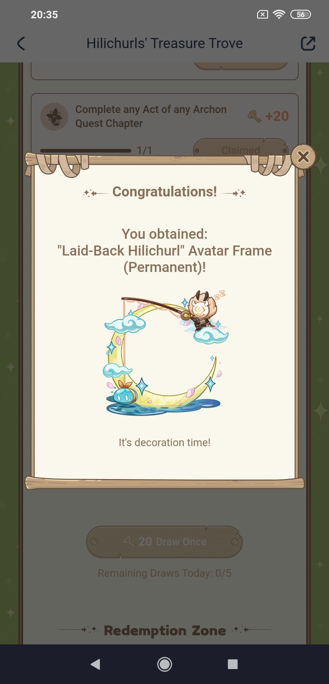 nice frame Genshin Impact | HoYoLAB