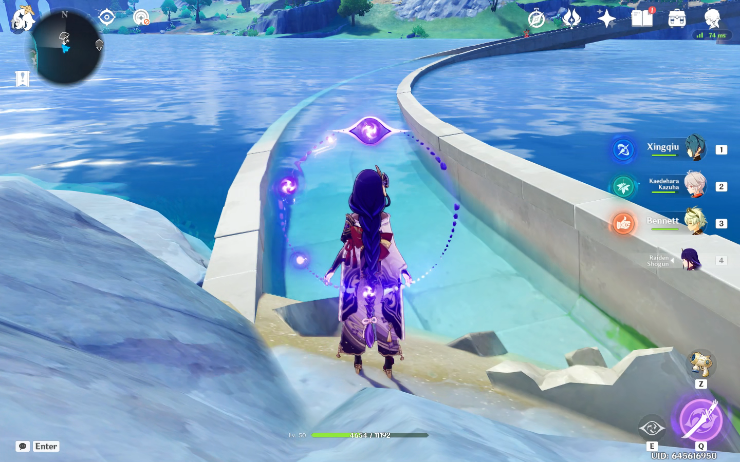 Running ( Raiden ) Genshin Impact | HoYoLAB