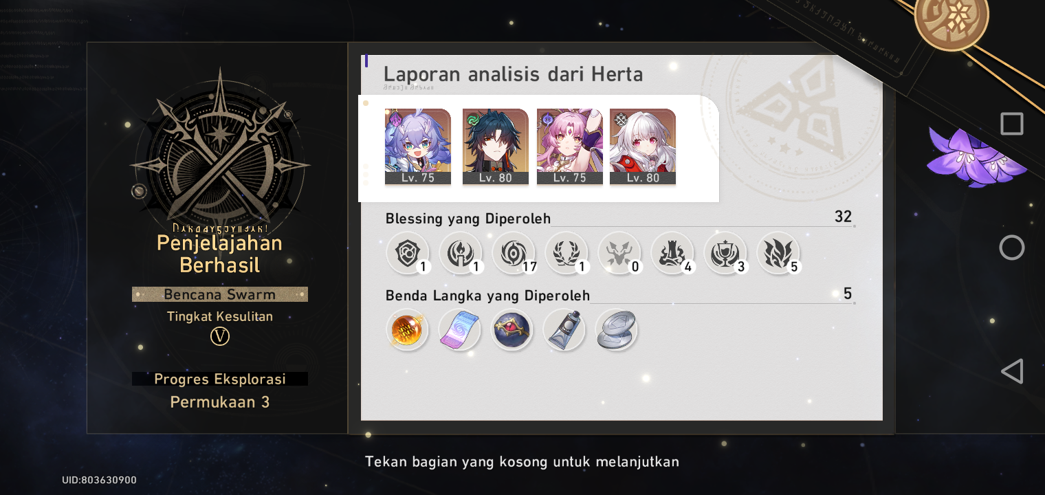 Tinggal satu lagi Honkai: Star Rail | HoYoLAB