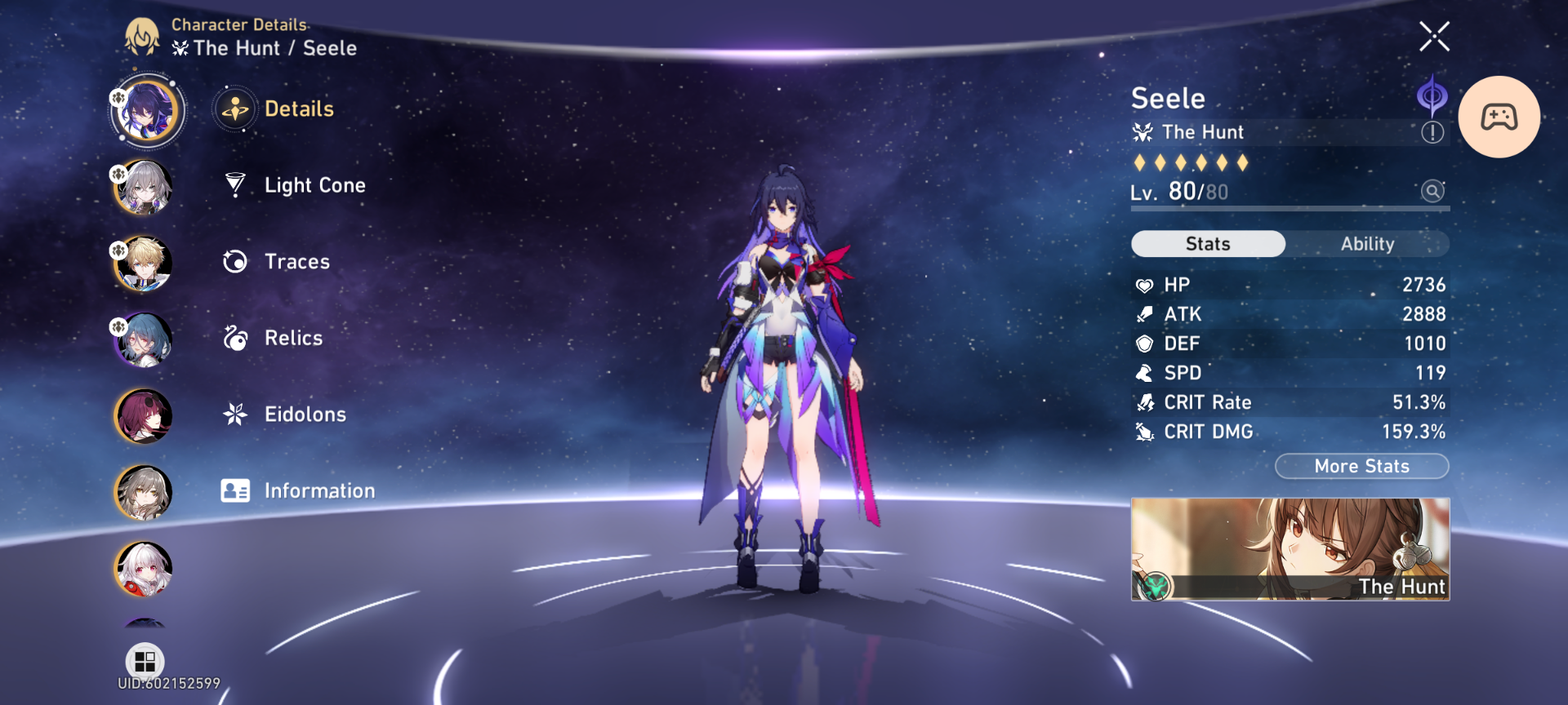 whoops I just dropped my seele build Honkai: Star Rail | HoYoLAB