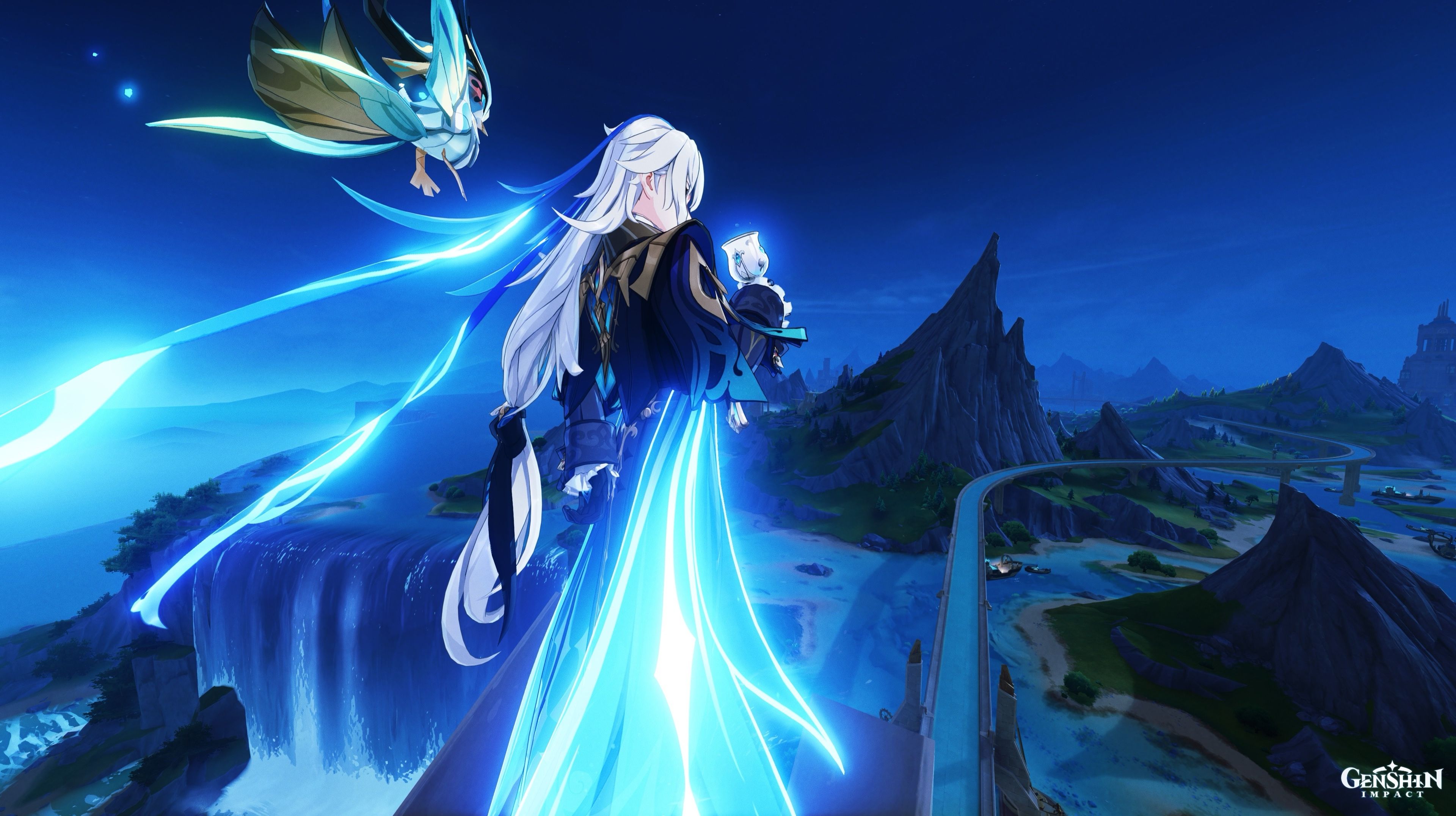 Photoshoot of Neuvi in Fontaine🌊🤍 Genshin Impact | HoYoLAB