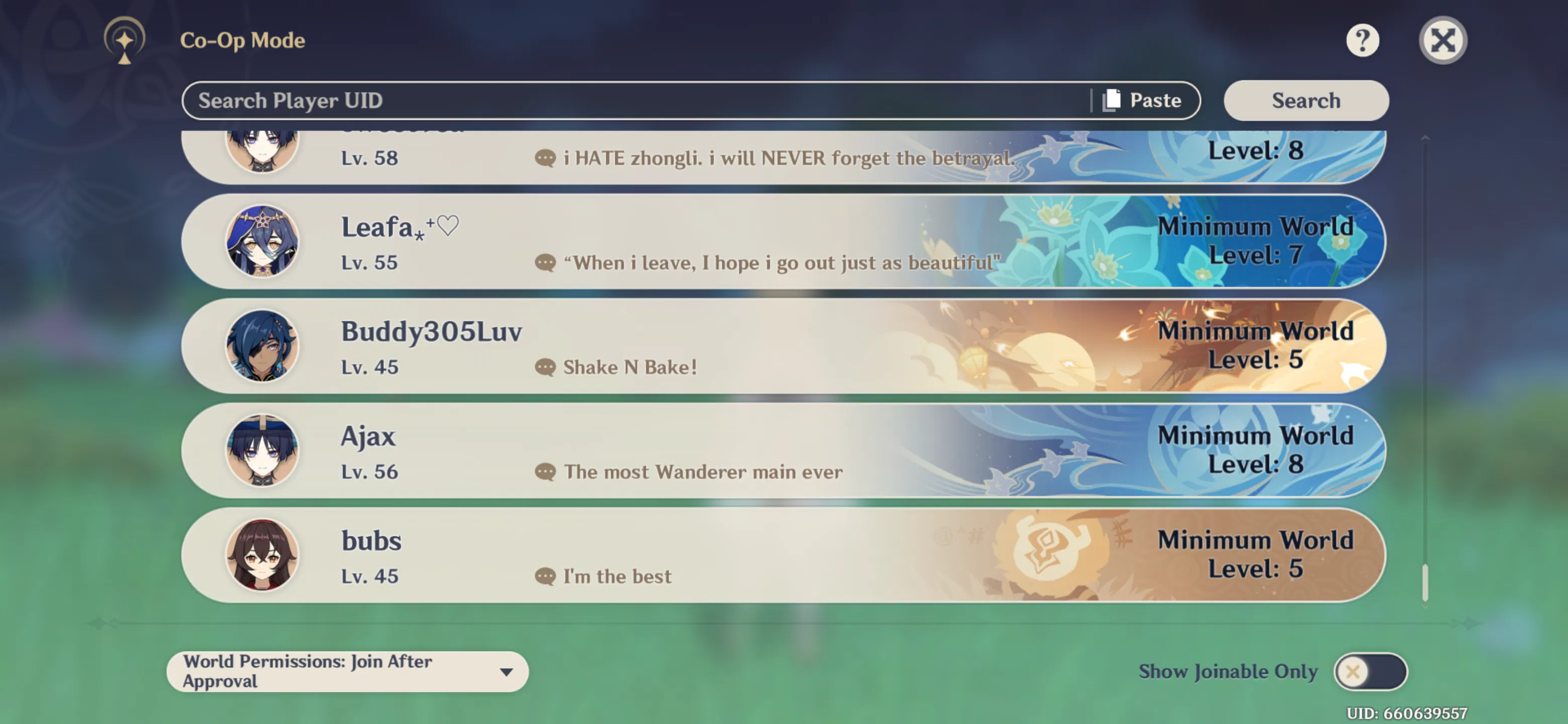 funny/interesting signatures I found Genshin Impact | HoYoLAB