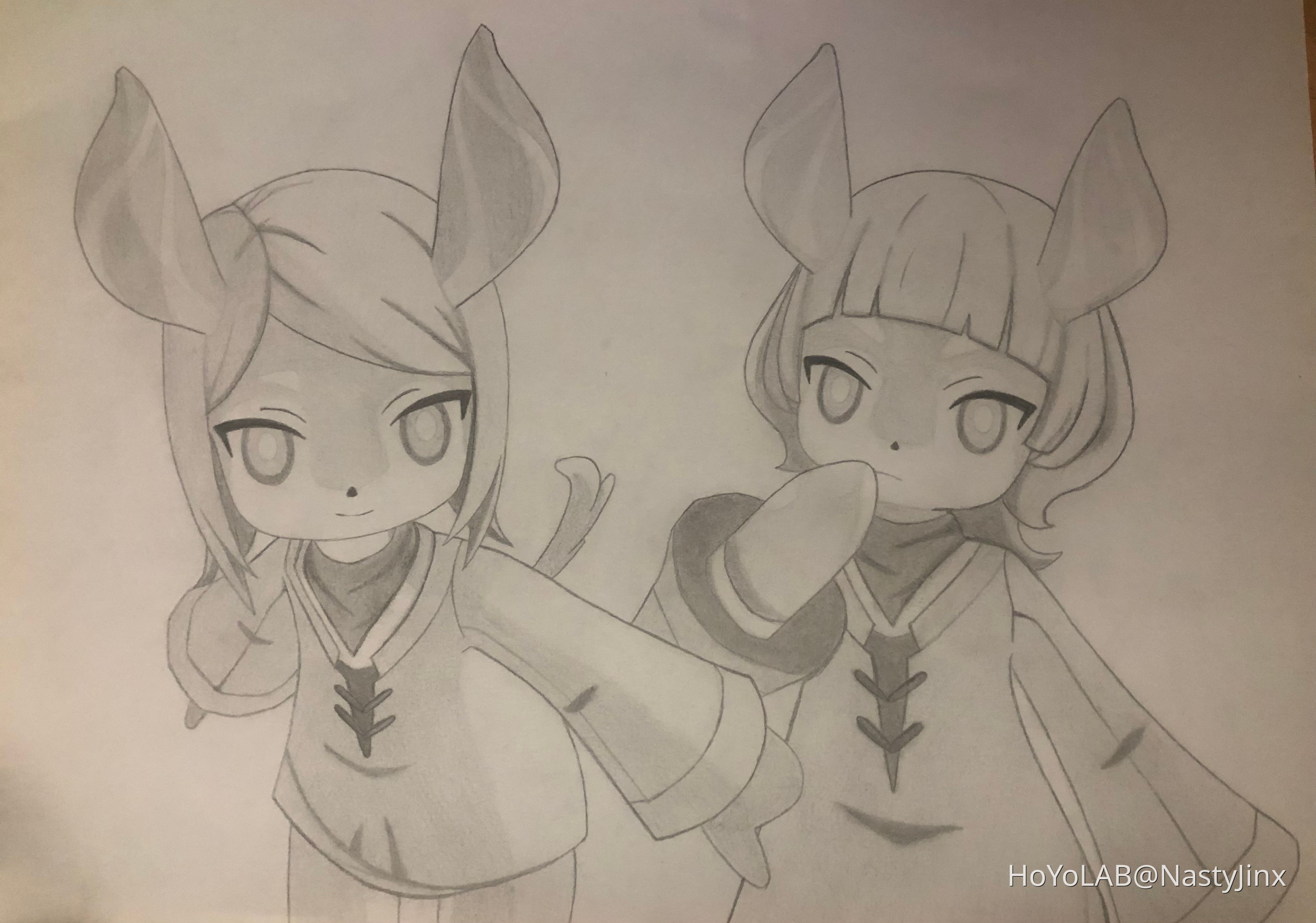 Melusine Drawing Genshin Impact | HoYoLAB