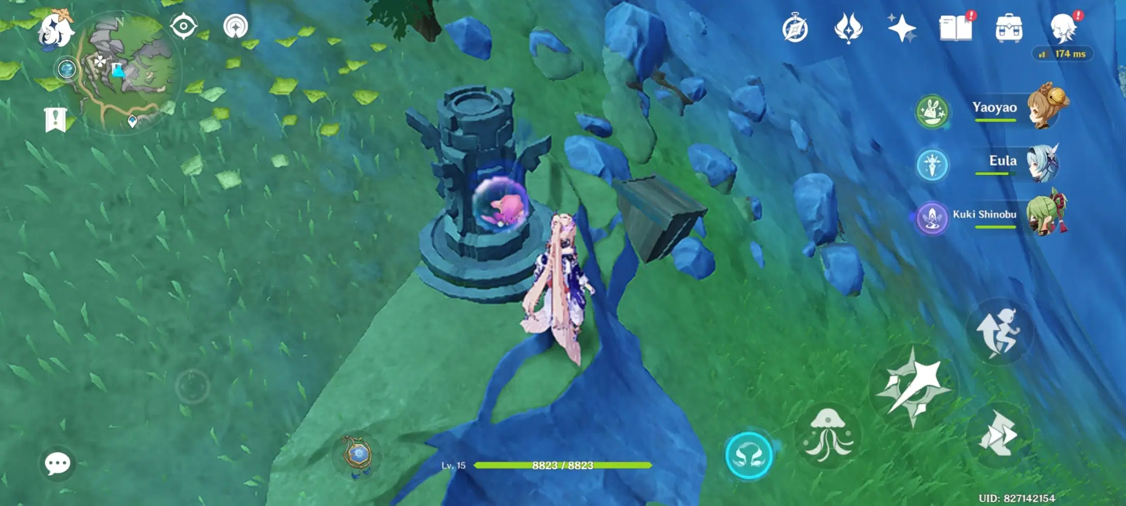 Hydro Totem puzzle near New Fontaine Research Institute Genshin Impact | HoYoLAB