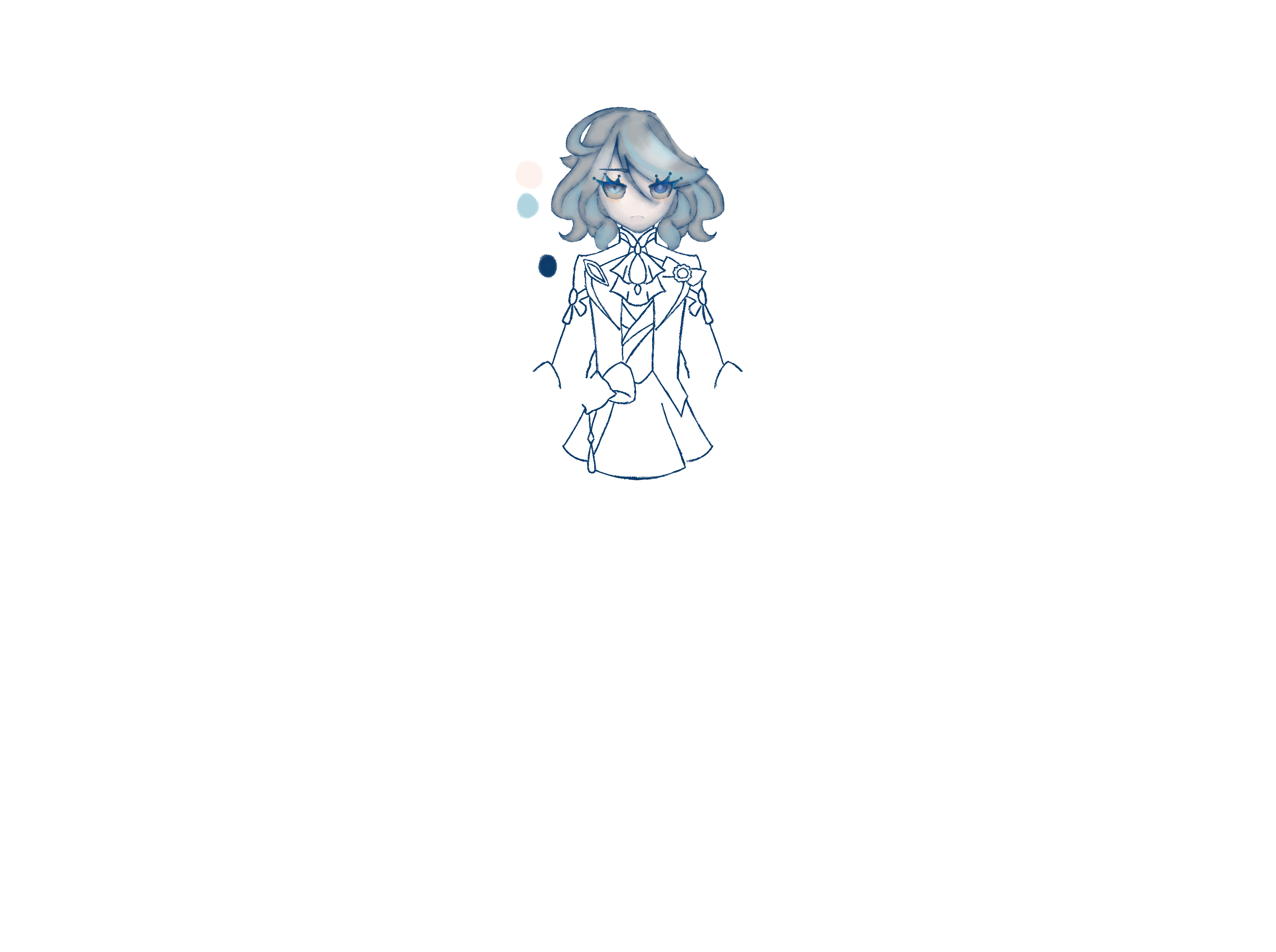 Furina fanart (work in progress) Genshin Impact | HoYoLAB