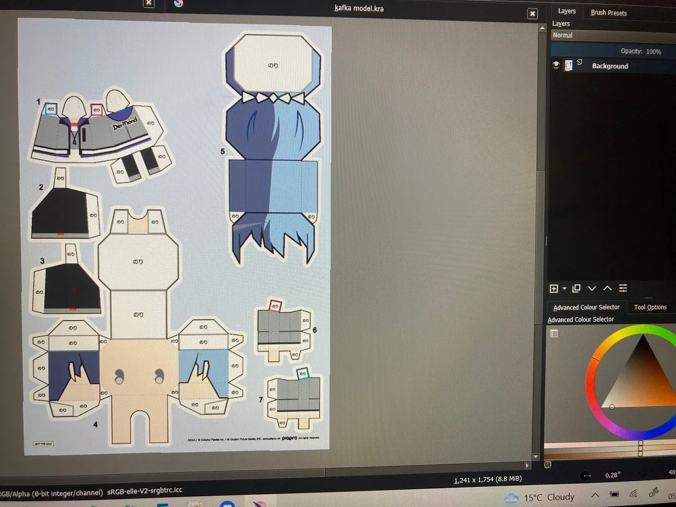 Papercraft tutorial Honkai Impact 3rd | HoYoLAB