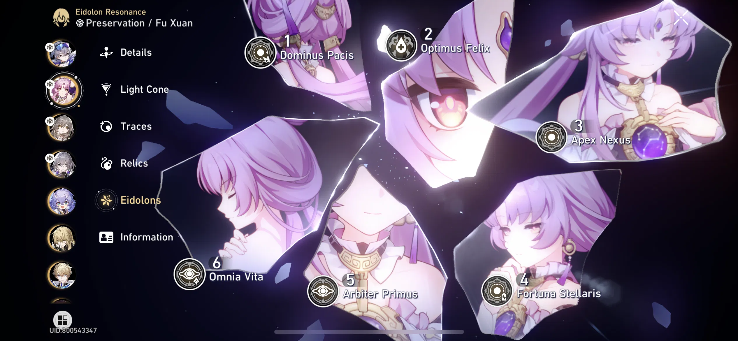 E6 S5 Fuxuan • Enjoy ️ Honkai: Star Rail | HoYoLAB