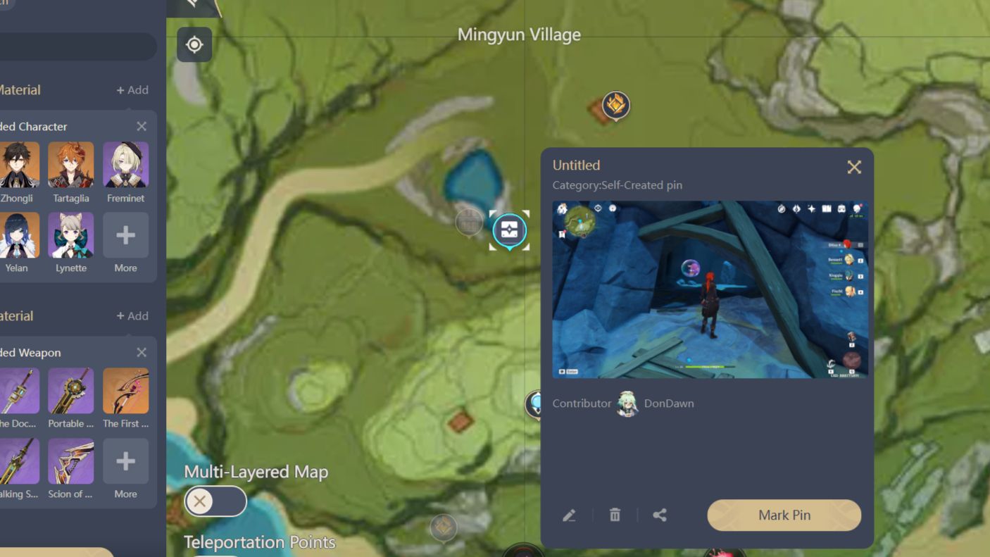 How to add new chests in interactive map? Genshin Impact | HoYoLAB