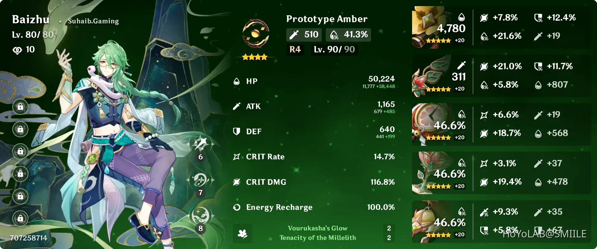 Baizhu ️ ️🥰 Genshin Impact | HoYoLAB