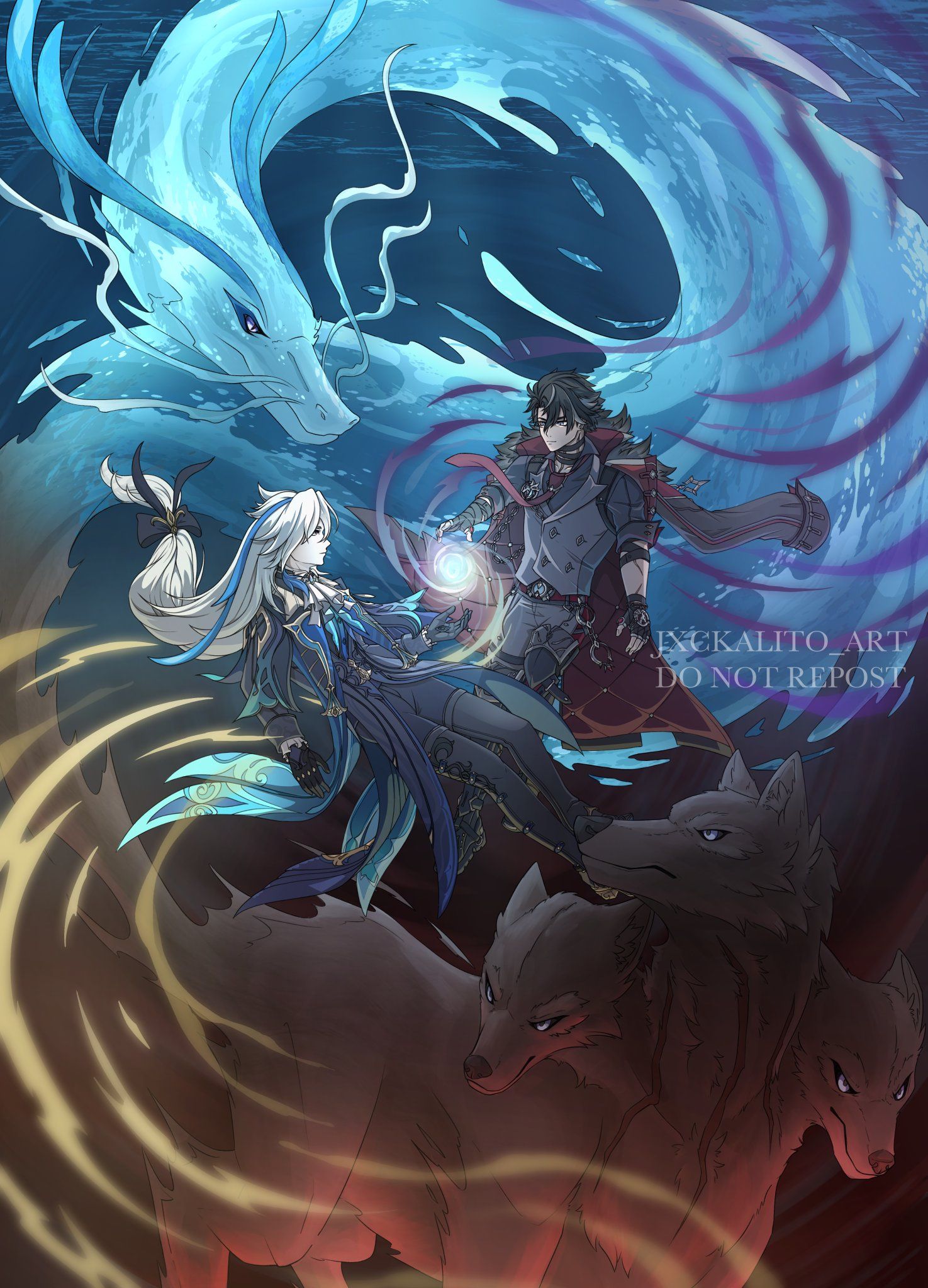 Leviathan & Cerberus Genshin Impact | HoYoLAB