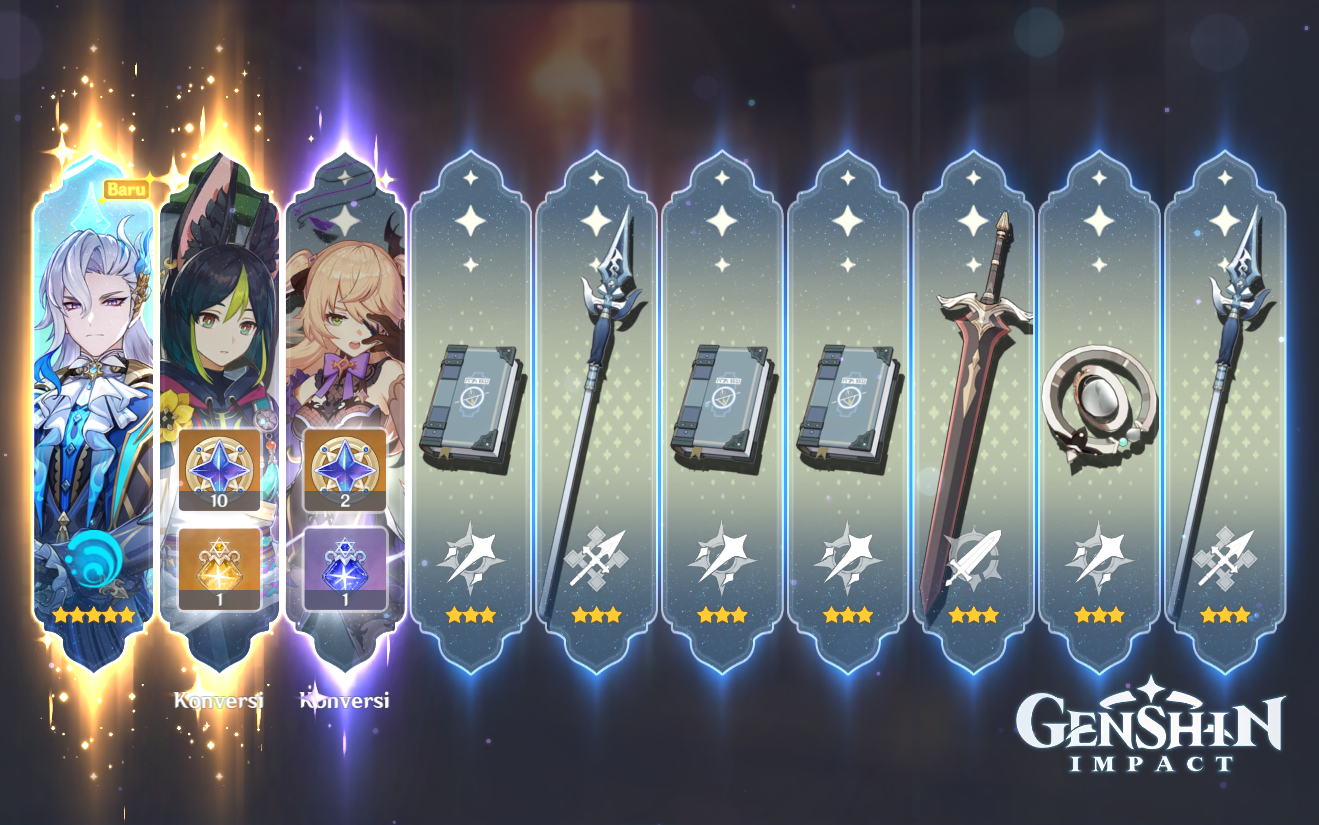 rekap gacha patch sekarang :D Genshin Impact | HoYoLAB