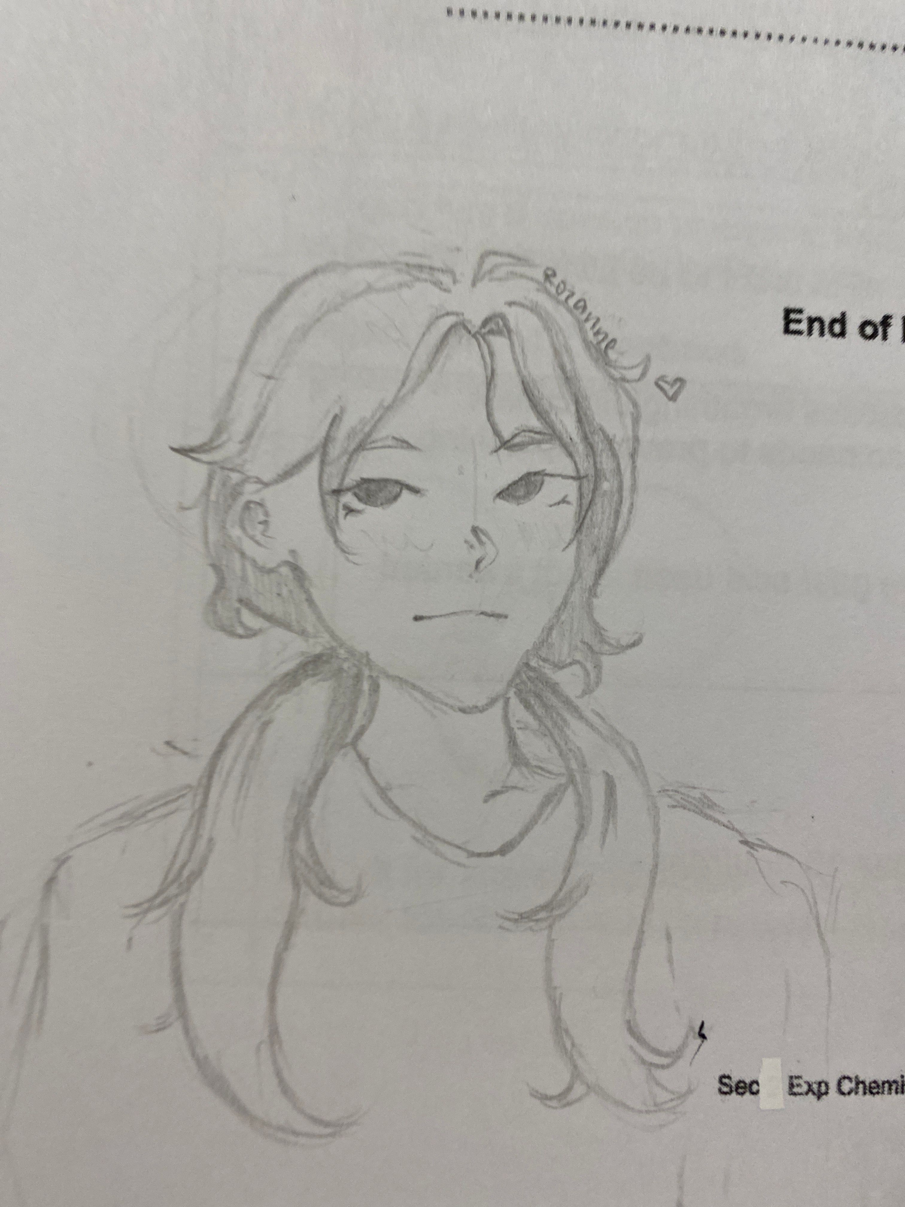 you know when u draw on ur test papers Genshin Impact | HoYoLAB