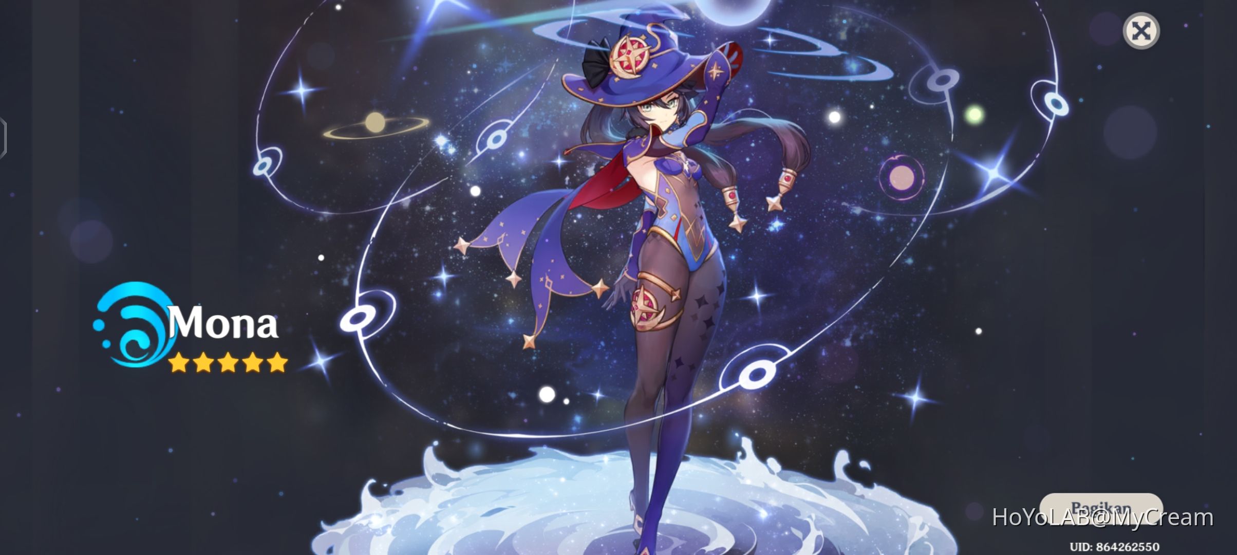 Hu Tao warna Biru 😋😋😋 Genshin Impact | HoYoLAB