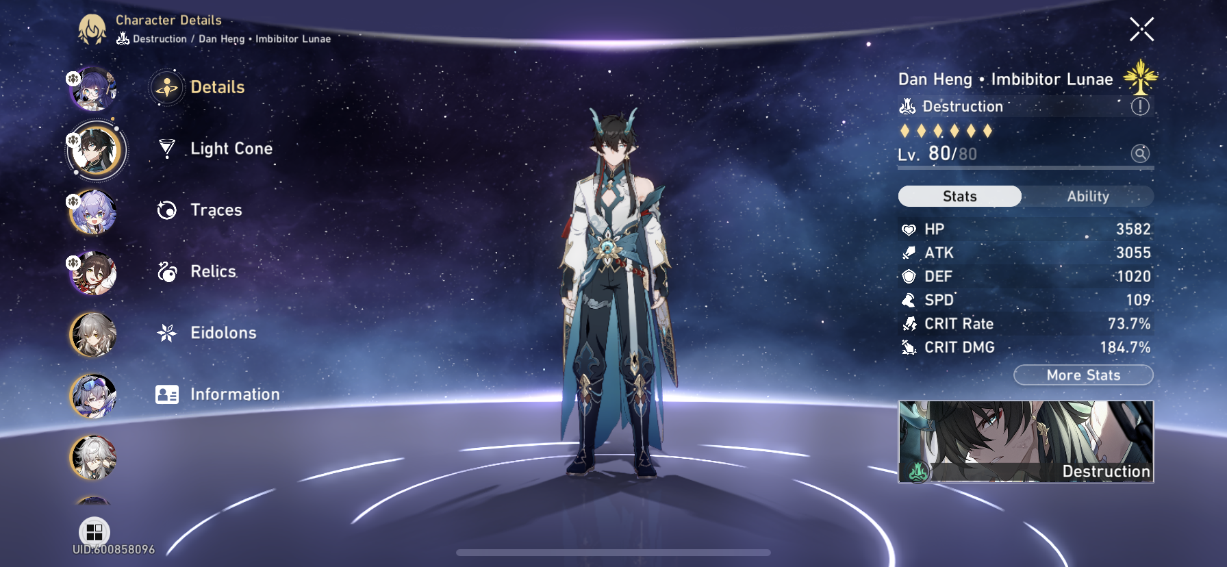 Finally got my DHIL CR 70% Honkai: Star Rail | HoYoLAB