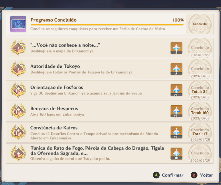 Finalmente terminei as conquistas de Enkanomiya. Genshin Impact | HoYoLAB