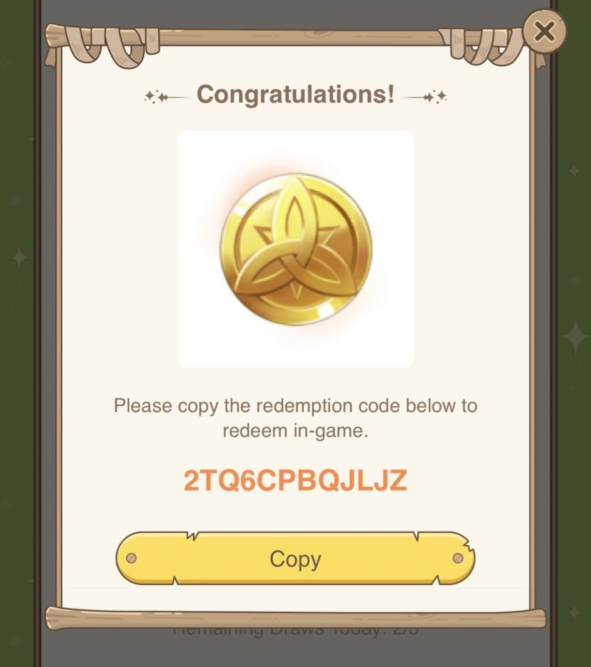 Mora Code Genshin Impact | HoYoLAB