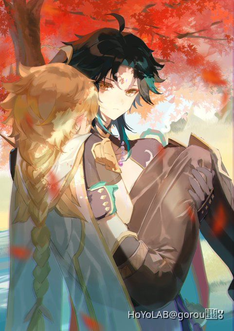 xiao x aether Genshin Impact | HoYoLAB