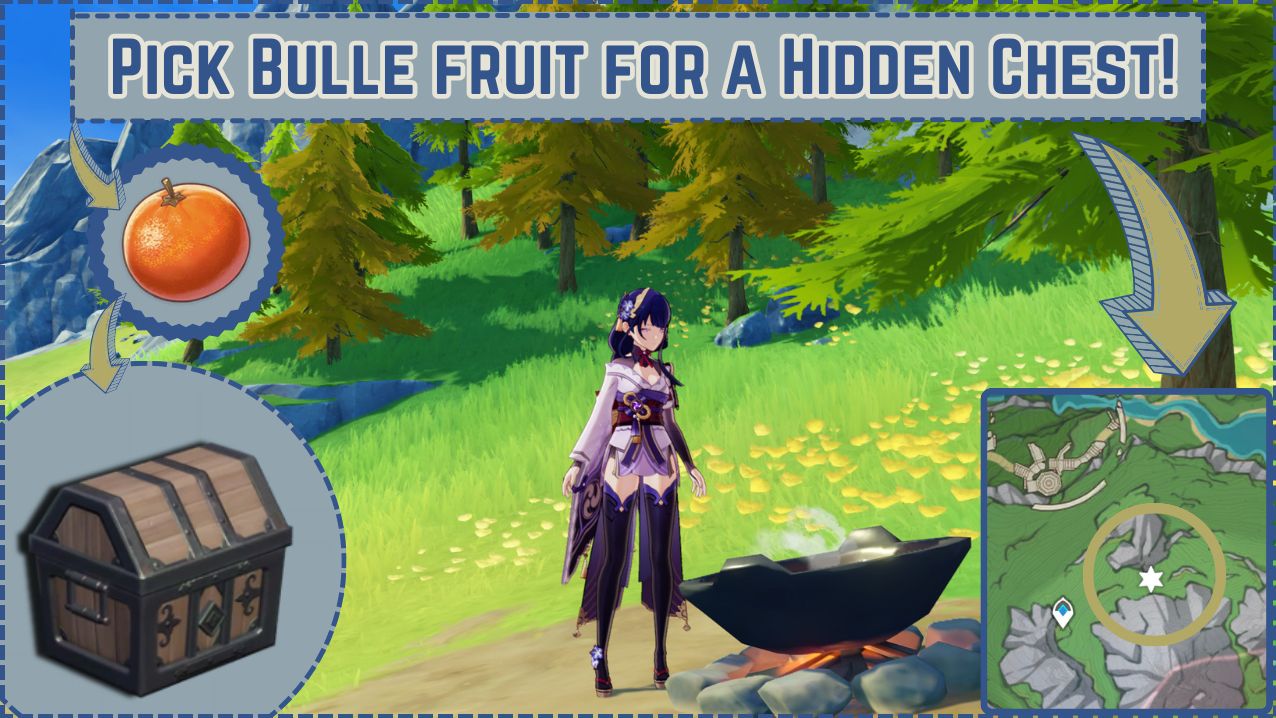 {Hidden Chest} ~ Pick Bulle Fruit for a Hidden Chest! ~ Fontaine ...