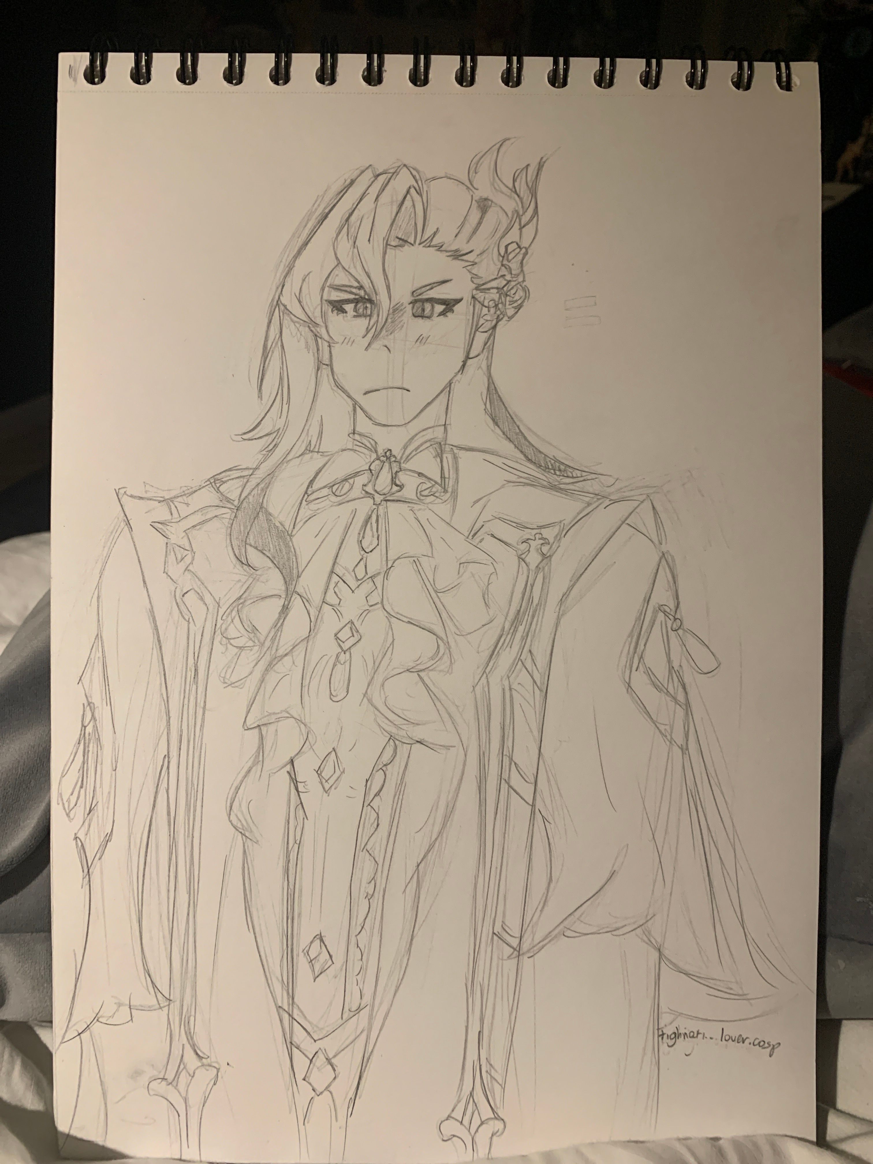 Neuvillette fanart Genshin Impact | HoYoLAB
