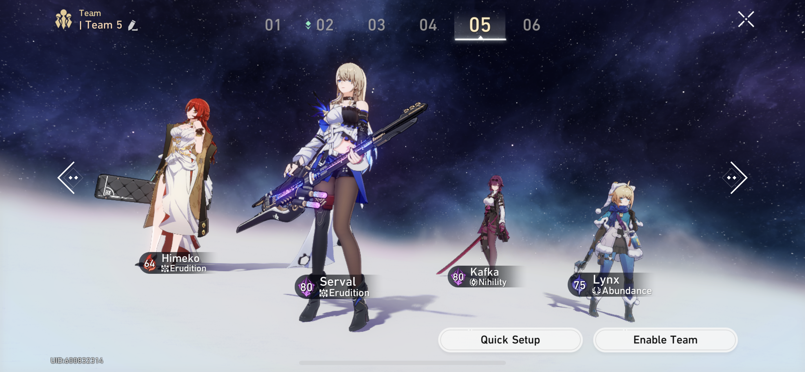My dream team HSR Honkai: Star Rail | HoYoLAB