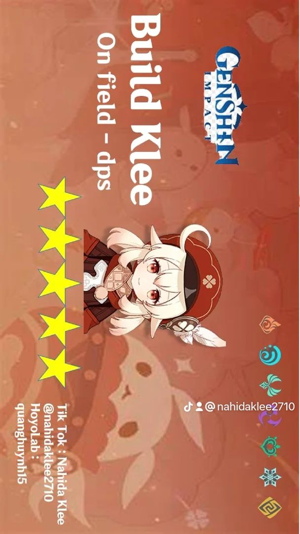 Build klee Genshin Impact | HoYoLAB