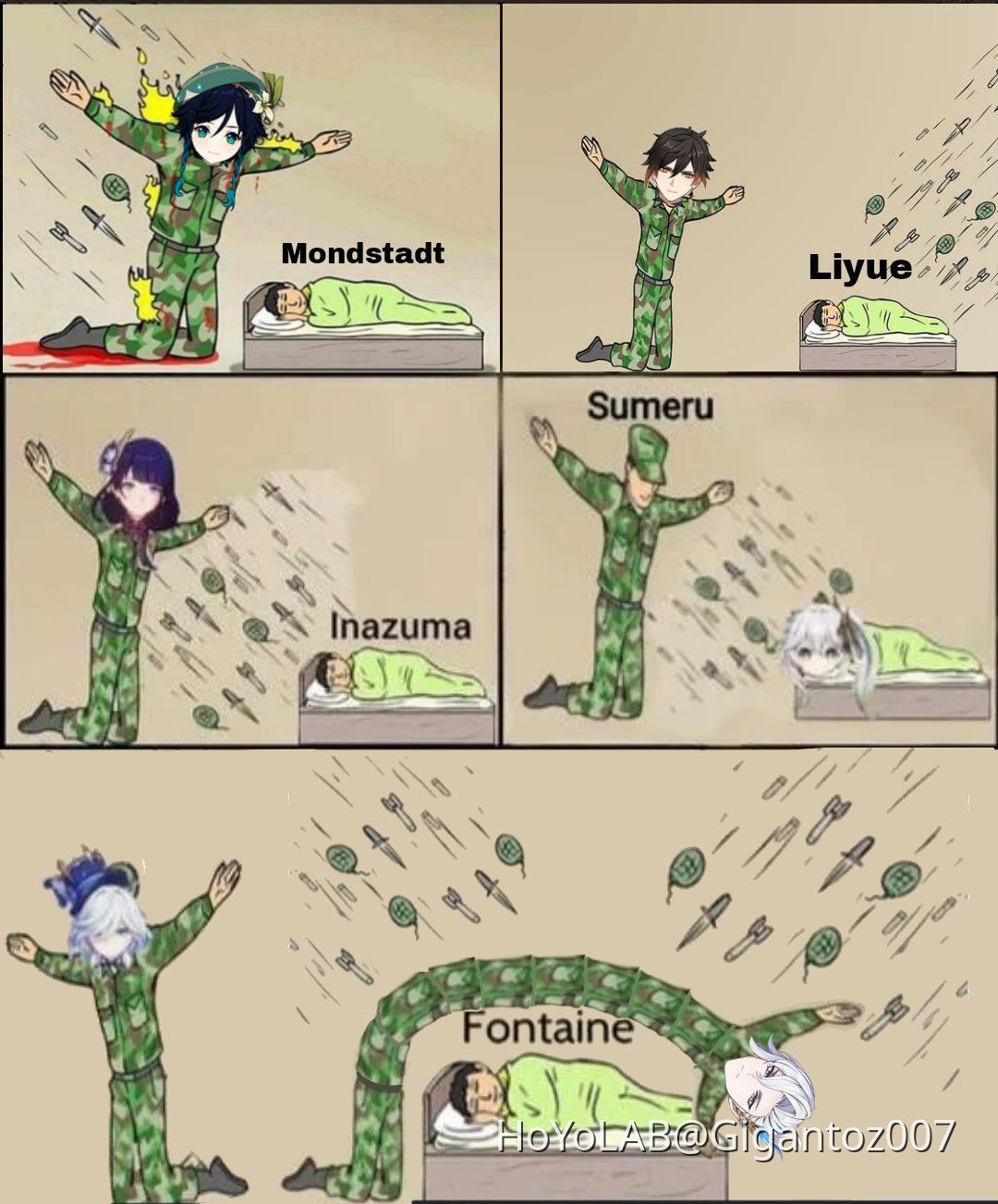 Geshin memes that i found online Genshin Impact | HoYoLAB