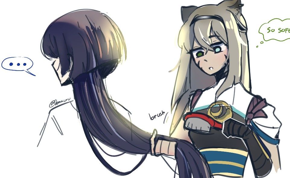 Wanderer with long hair (and OC) Genshin Impact | HoYoLAB