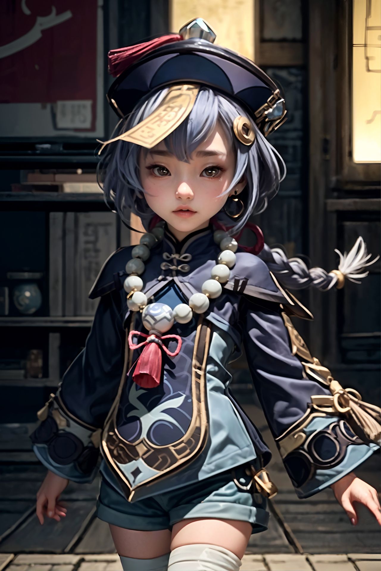 Lastly, Qiqi the most coveted standard 5 star... Happy Anniversary ...